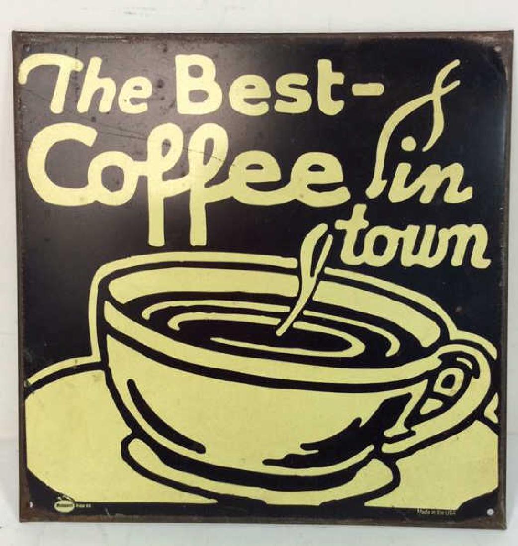 MUMMERT SIGN CO Vintage Inspired Coffee Sign