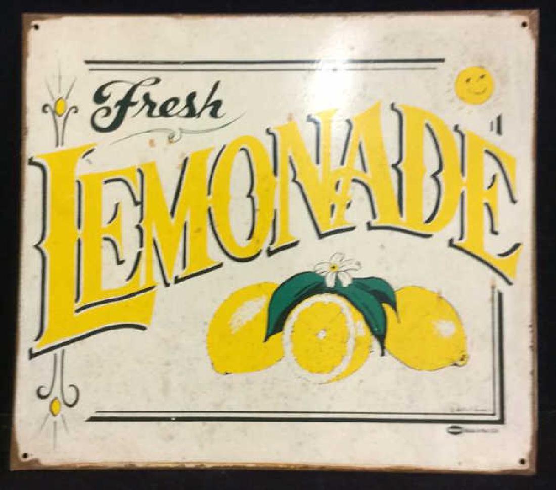 MUMMERT SIGN CO Vintage Inspired Lemonade Sign.