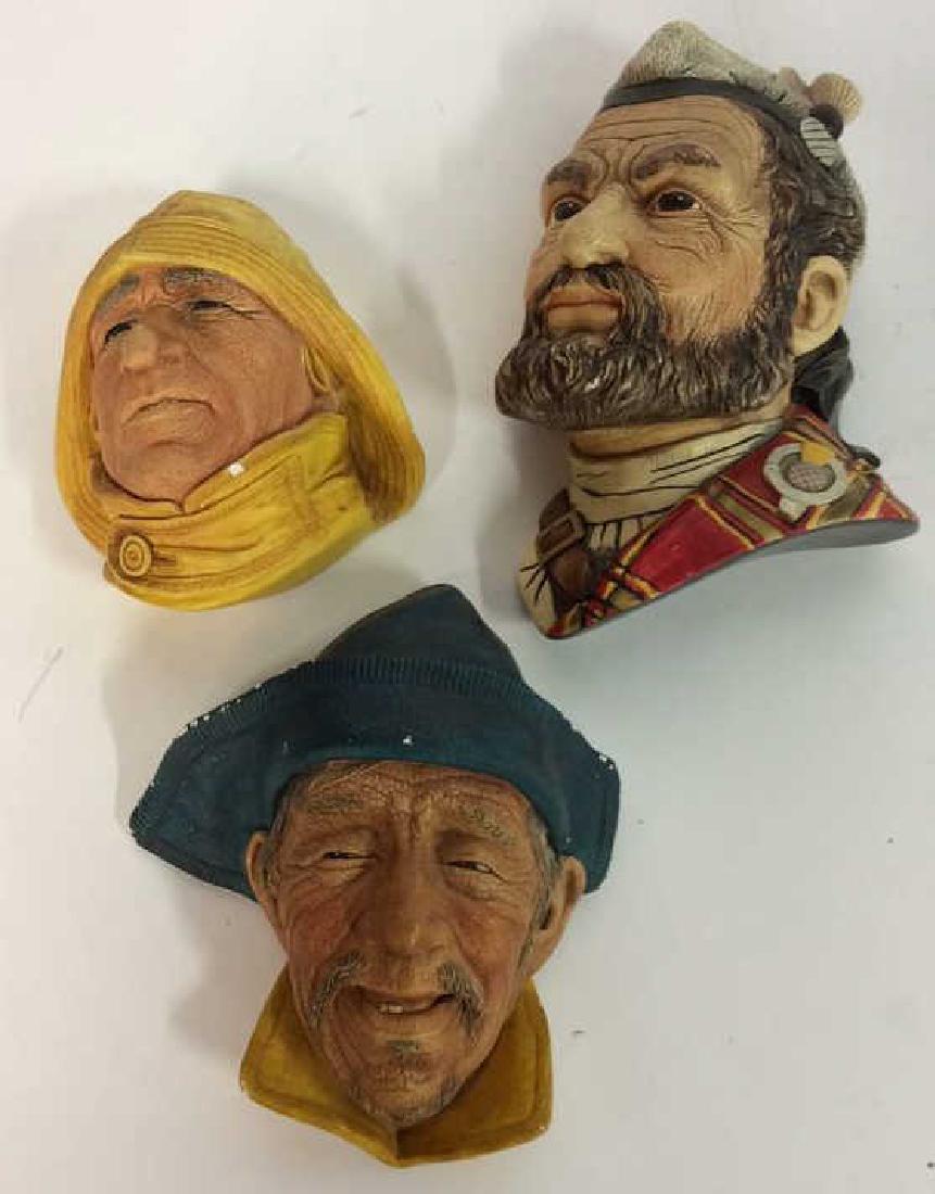 Lot 3 BOSSONS ENGLAND Vintage Chalkware