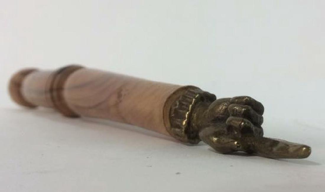 Carved Wooden Yad Torah Pointer - Jan 17, 2018 | The Benefit Shop ...