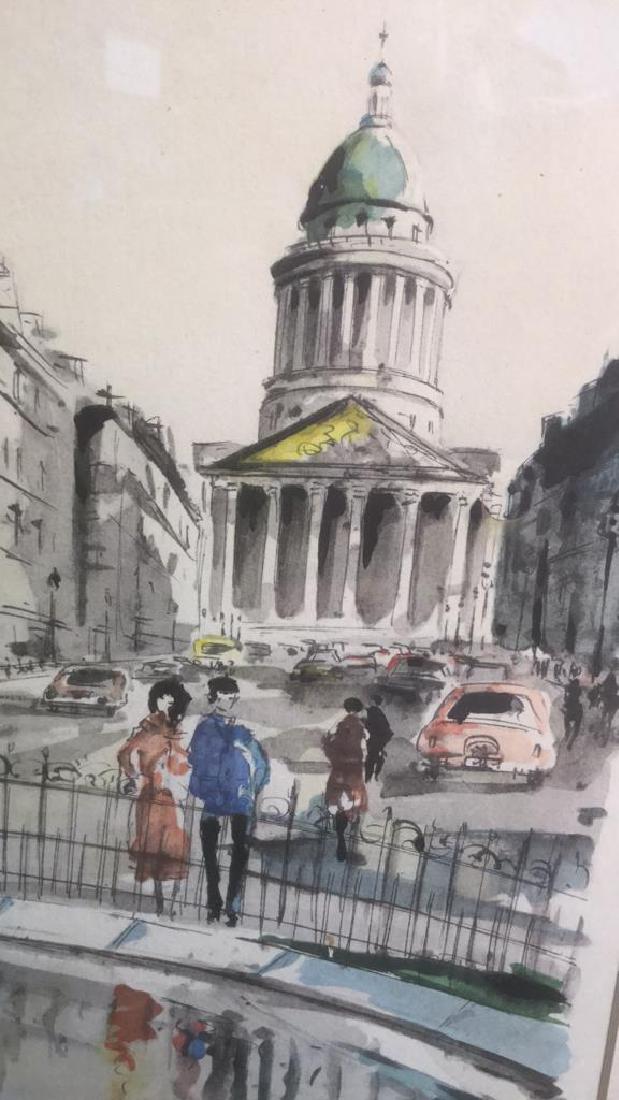 Ink And Watercolor Artwork Of Paris By G. Lelong - Mar 07, 2018 | The ...