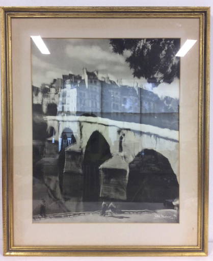 Albert Monier Photograph River Scene