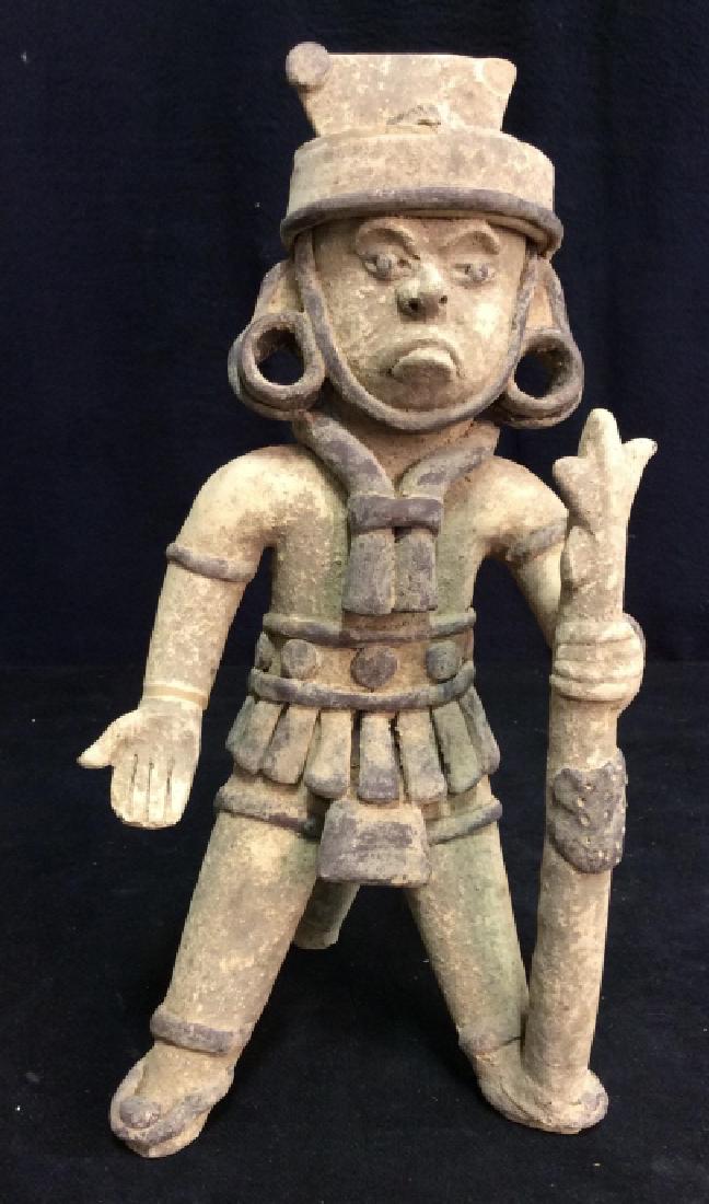 Mexican Colima Pottery Soldier,