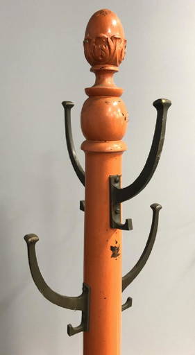 Vintage Standing Coat Hat Rack Tree