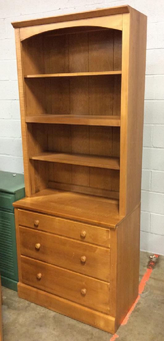 Ethan Allen Bookcase On Chest