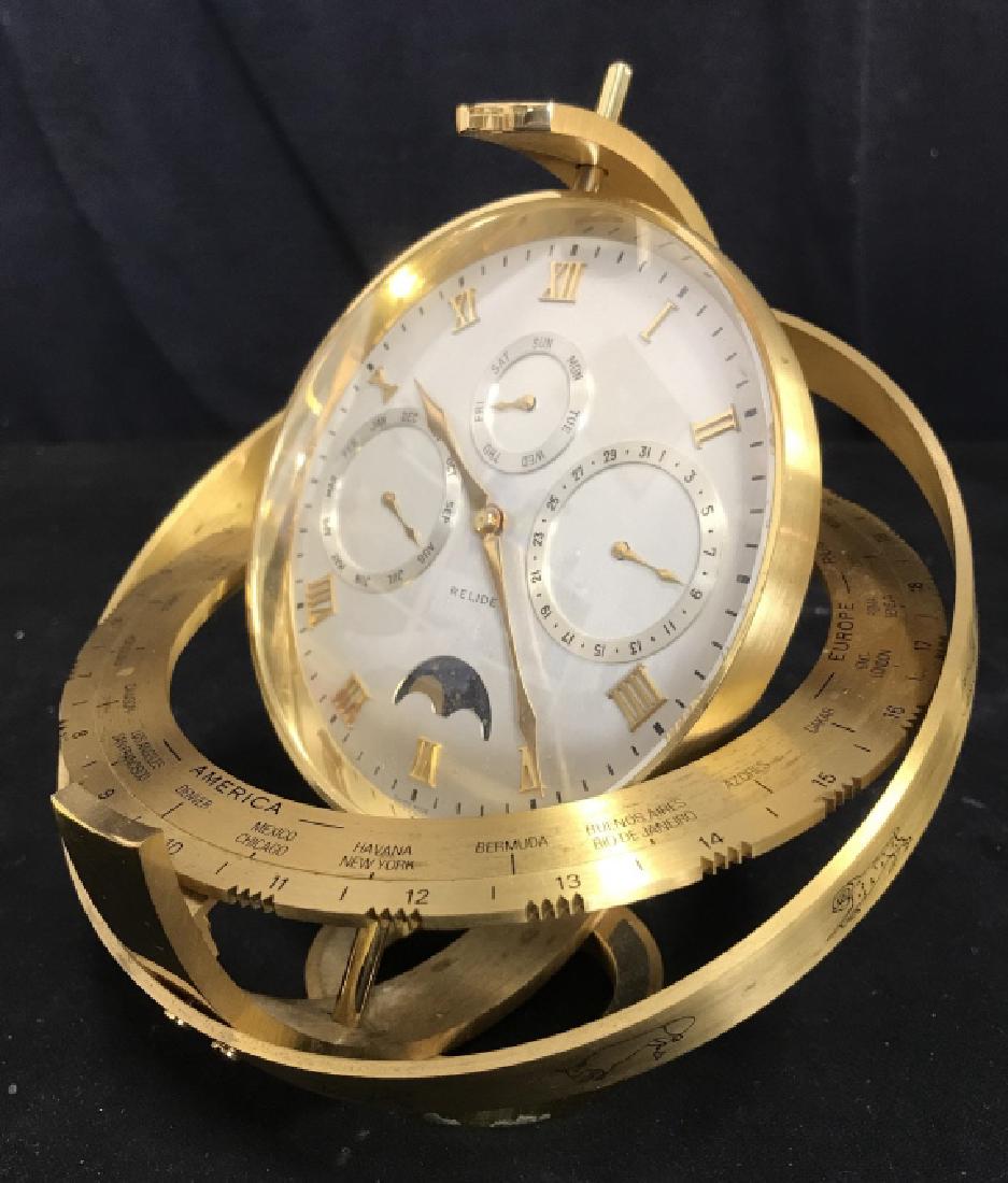 Vintage Swiss RELIDE JEAN ROULET Brass Clock - Dec 05, 2018 | The ...