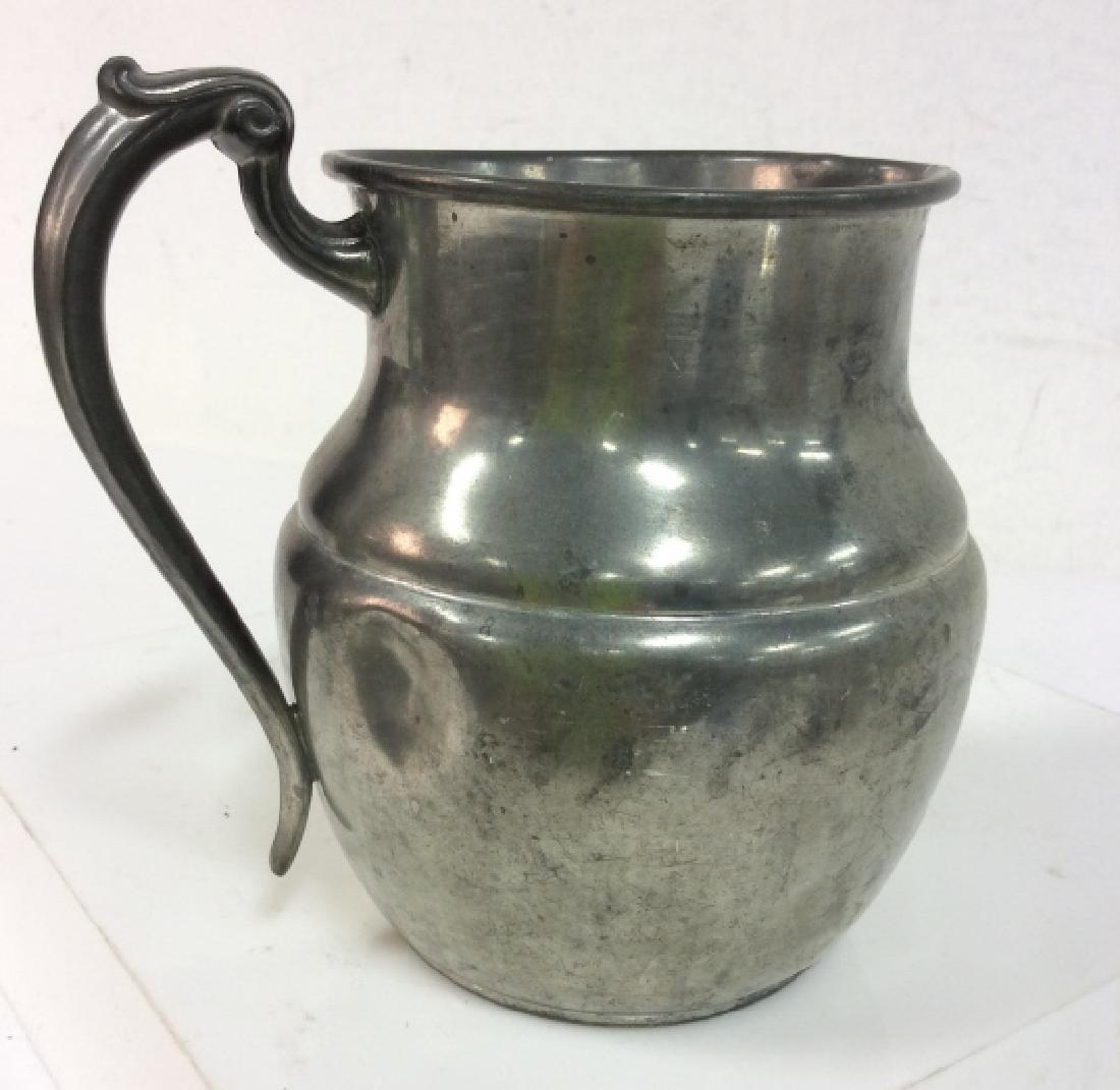 Vintage Marked Pewter Pitcher