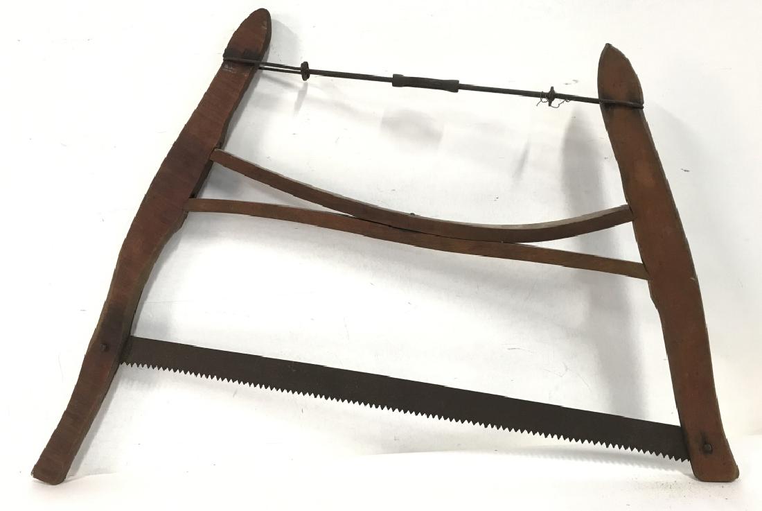 Poss Antique Buck Saw Firewood Cutting Tool