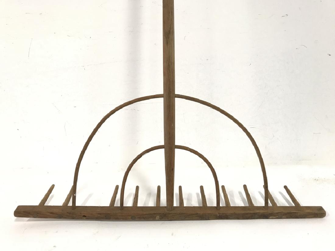 Antique Vintage Wooden Hay Rake - Dec 19, 2018 | The Benefit Shop ...