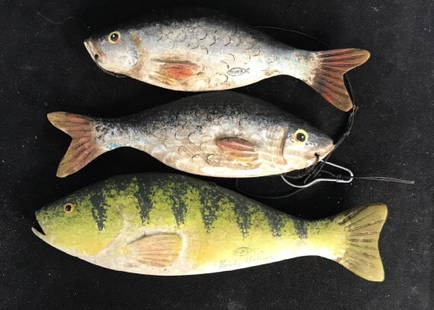 Randy Hofman Large Size Carved Folk Art Mahi Mahi