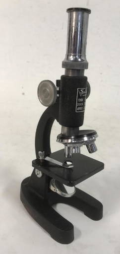 Selsi Boxed Vintage Microscope W Slides