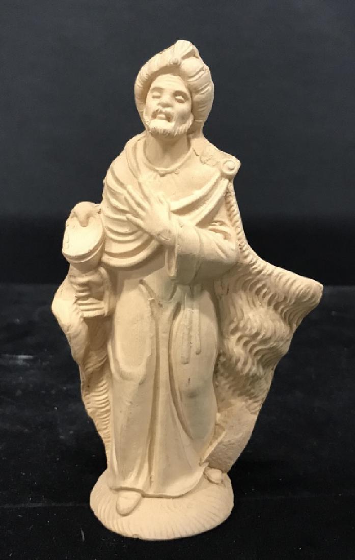 Handmade Clay Sculpture of Sultan