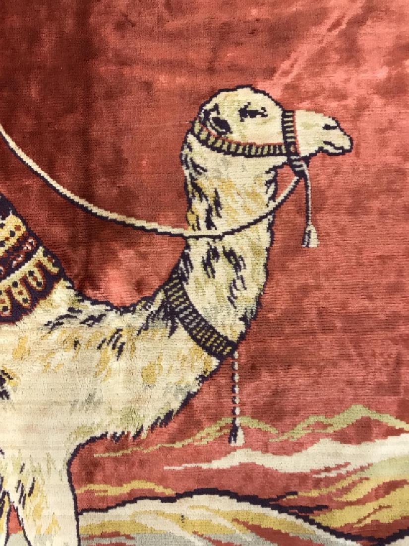 Handmade Camel Rug Poss Silk