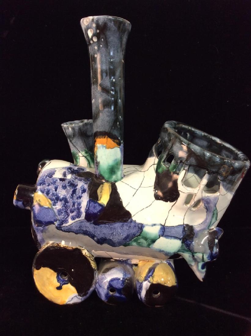 Handcrafted Studio Art Pottery Train Statue - Feb 20, 2019 | The ...