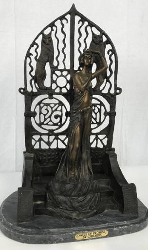 Bronze Chiparus Gates Of Promise Figure