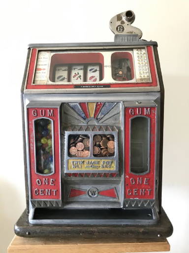 WATLING 1 Cent Blue Seal Baby Twin Slot Machine - Mar 13, 2019 | The ...