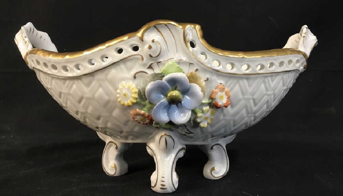 PMP German Pierced Porcelain Jardiniere Cache Pot - Mar 13, 2019 | The ...