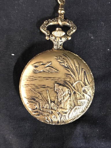 Belle Luisse Gold Toned Pocket Watch