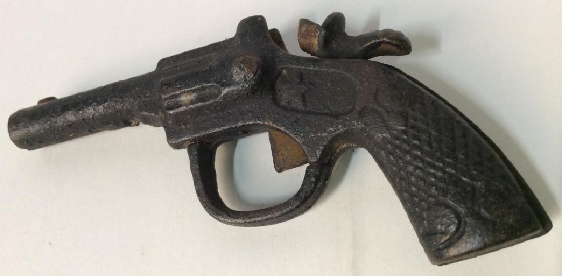 Vintage Cast Metal Toy Revolver