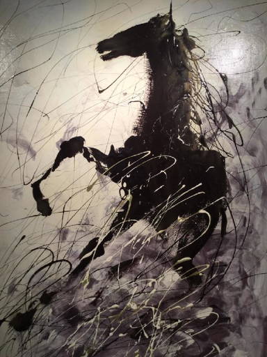 Signed Aidarov Expressionist Oil On Canvas