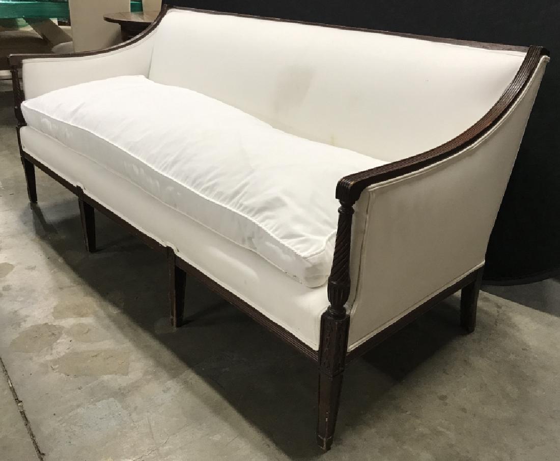 Vintage Sheraton Style Wood Framed Sofa - Jun 26, 2019 | The Benefit ...
