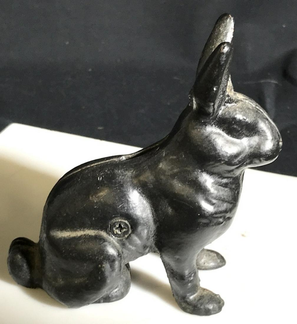 Cast Iron Bunny Bank