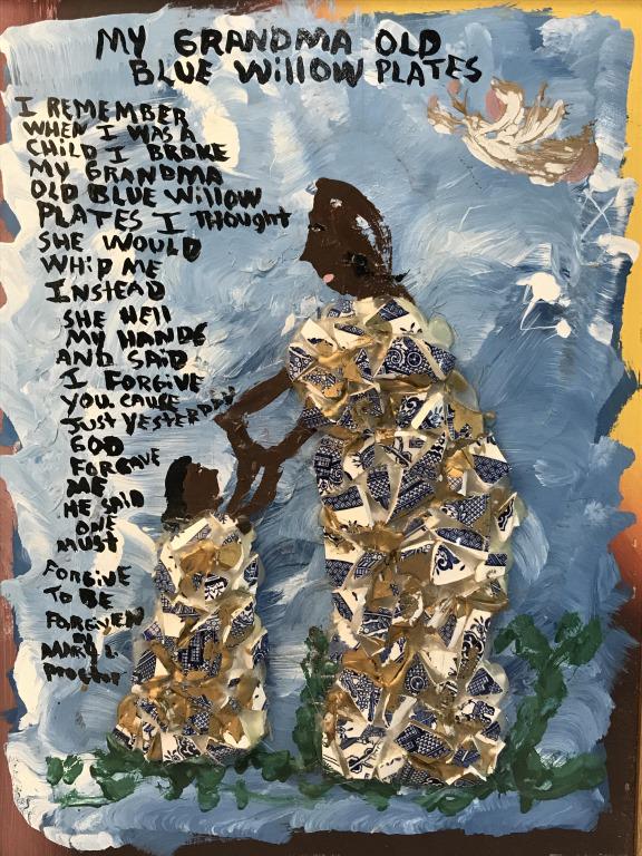 Signed Mary L. PROCTOR Mixed Media Folk Art - Nov 20, 2019 | The ...