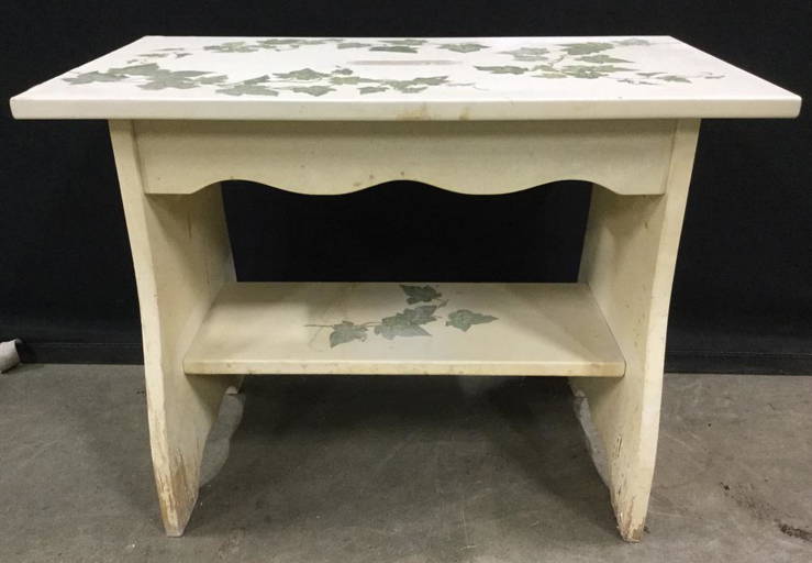 Thomas Pacconi Classics Wooden Footstool