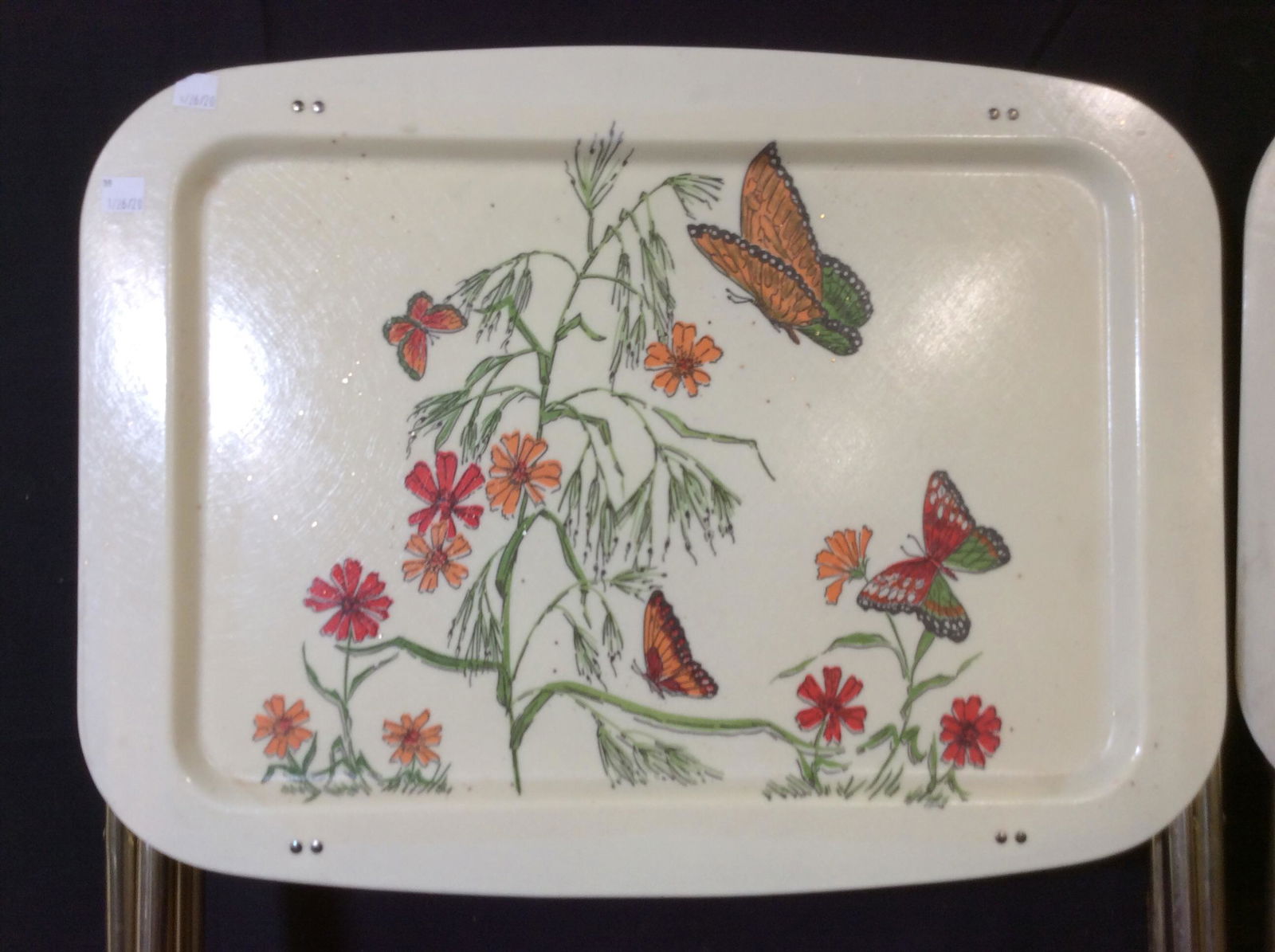 Set 4 Tv Dinner Stand Trays - Mar 25, 2020 | The Benefit Shop ...