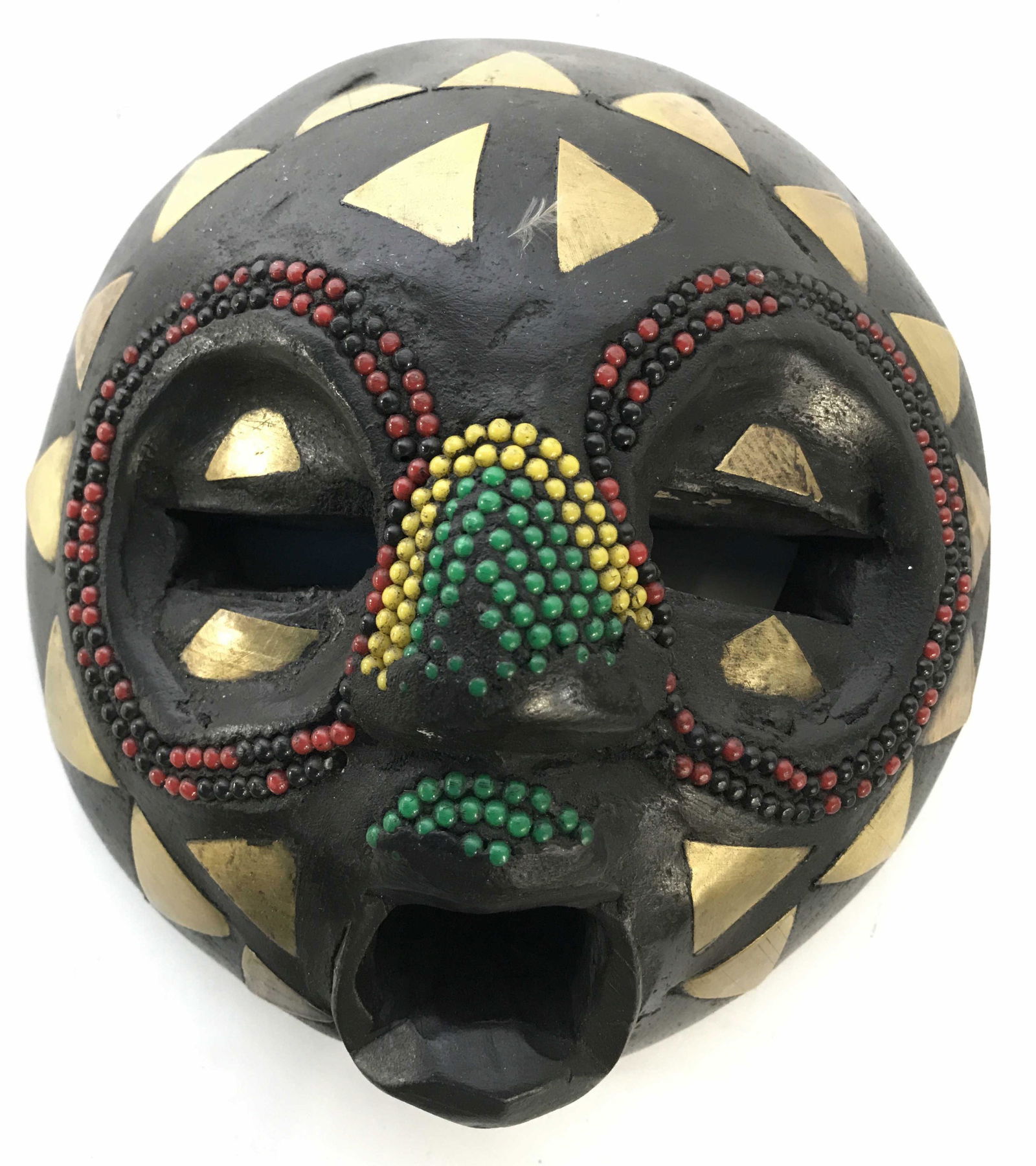 THE BALUBA MASK Handcrafted Beaded African Mask - Mar 25, 2020 | The ...