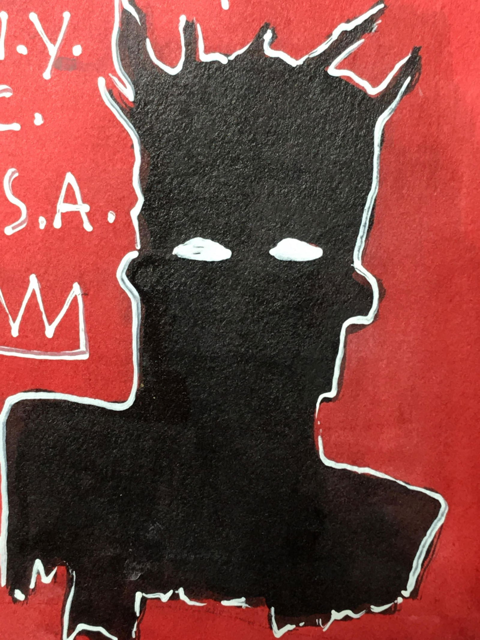 Samo Attributed Jean Michel Basquiat