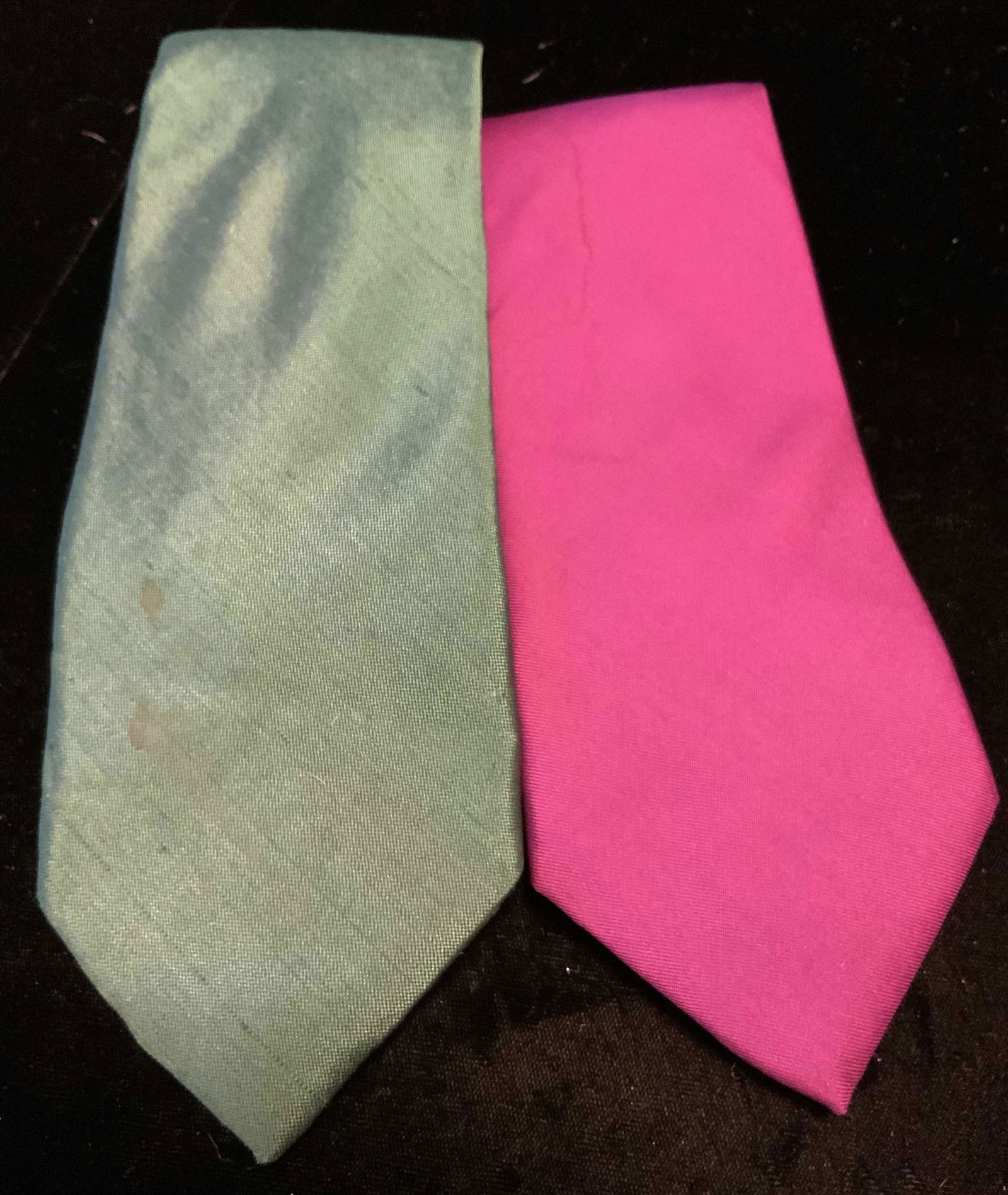 Red Raspberry and Yellow Green Silk Ties - May 27, 2020 | The Benefit ...
