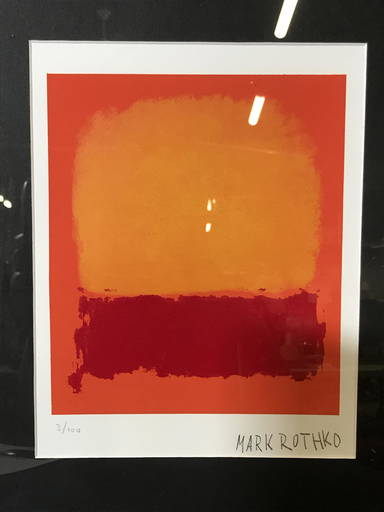 Mark Rothko (1903 1970) Signed Ltd Ed Litho 3/100