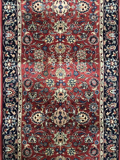 Vintage Handmade Oriental Wool Runner