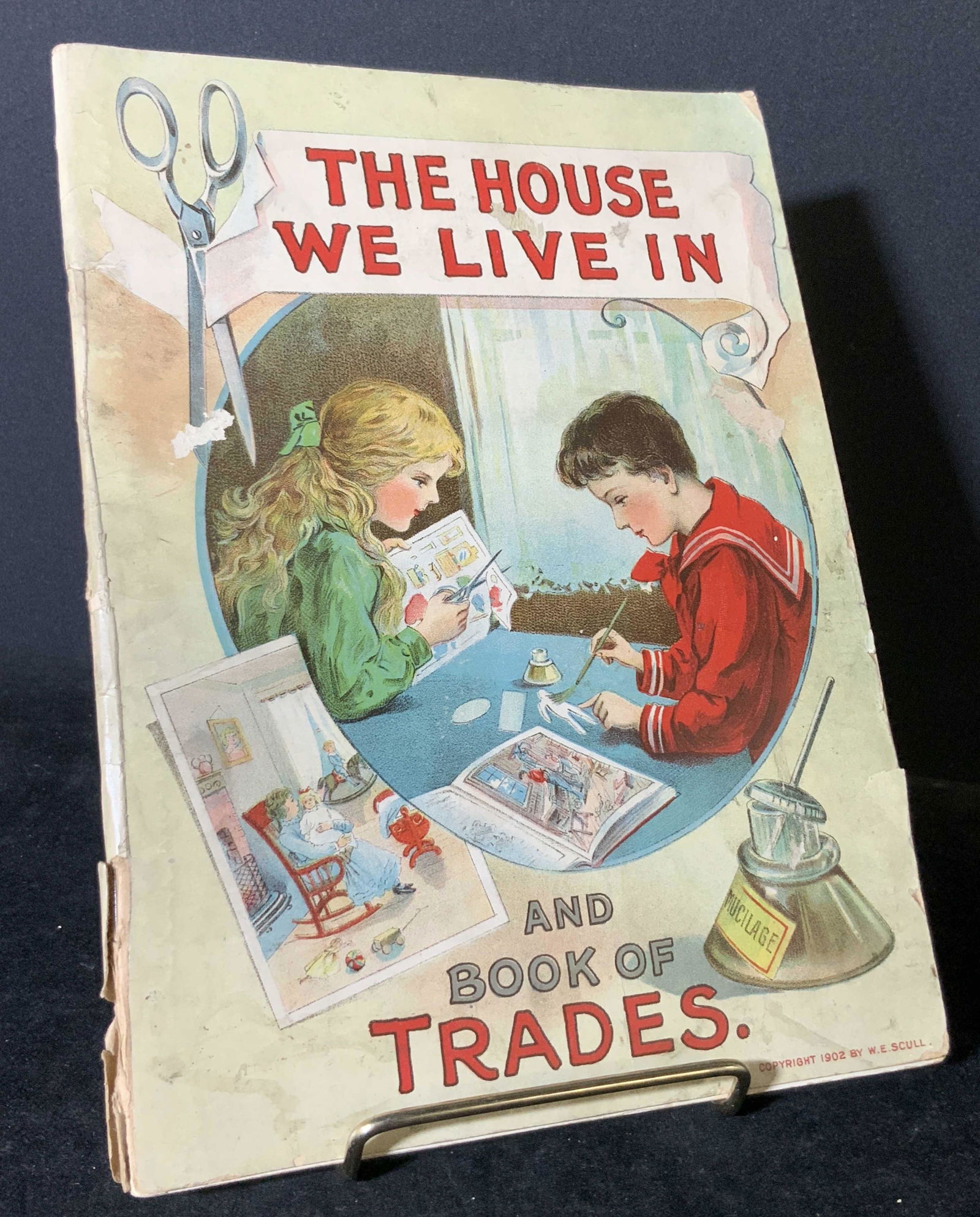 Antique The House We Live In Children’s Book