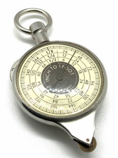Vintage German Opisometer, Precision Map Measurer