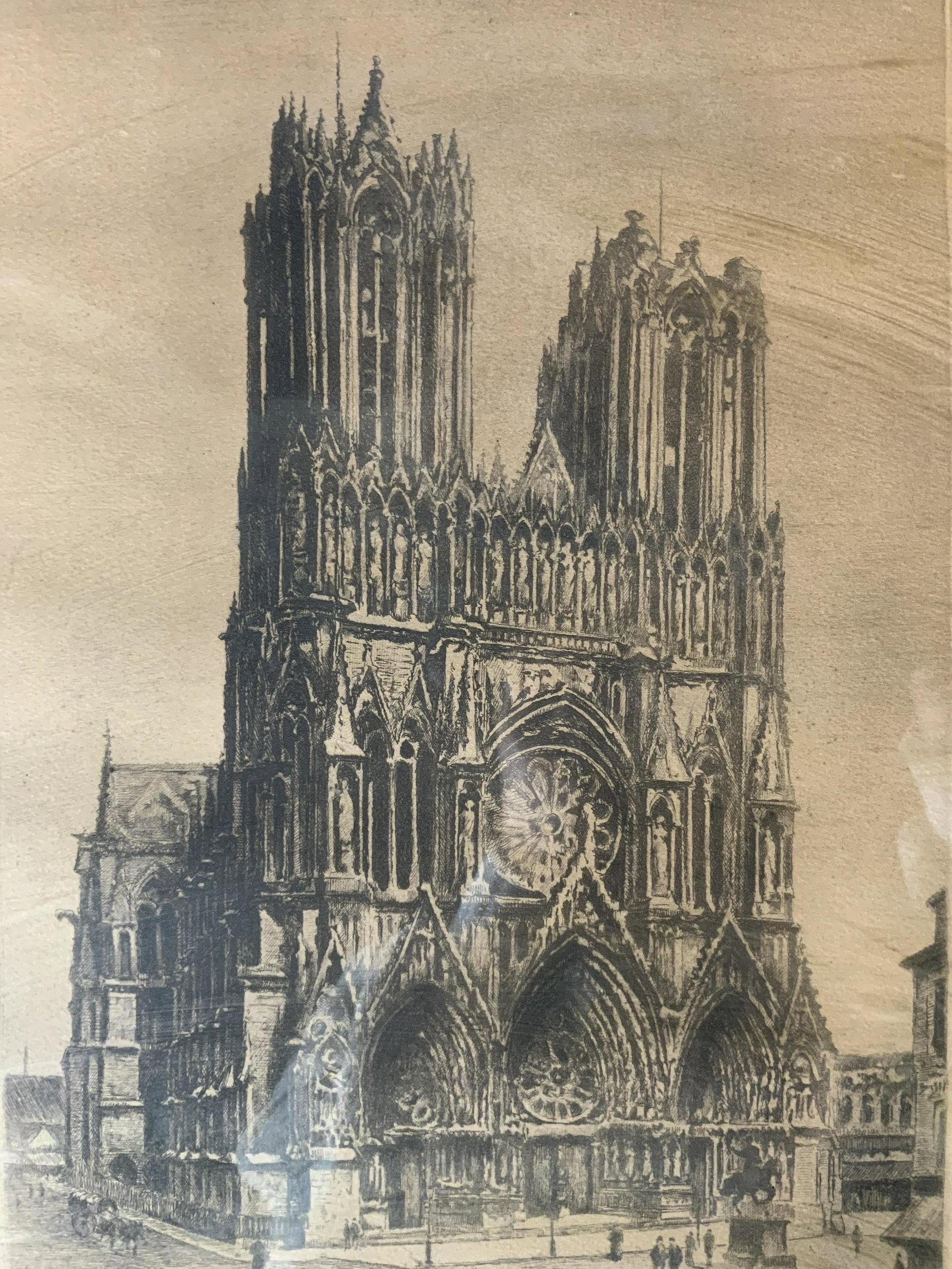 LUCIEN GAUTIER Signed Etching of Notre Dame - Mar 31, 2021 | The ...