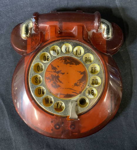 Vintage Rotary Phone Shaped Phone Book