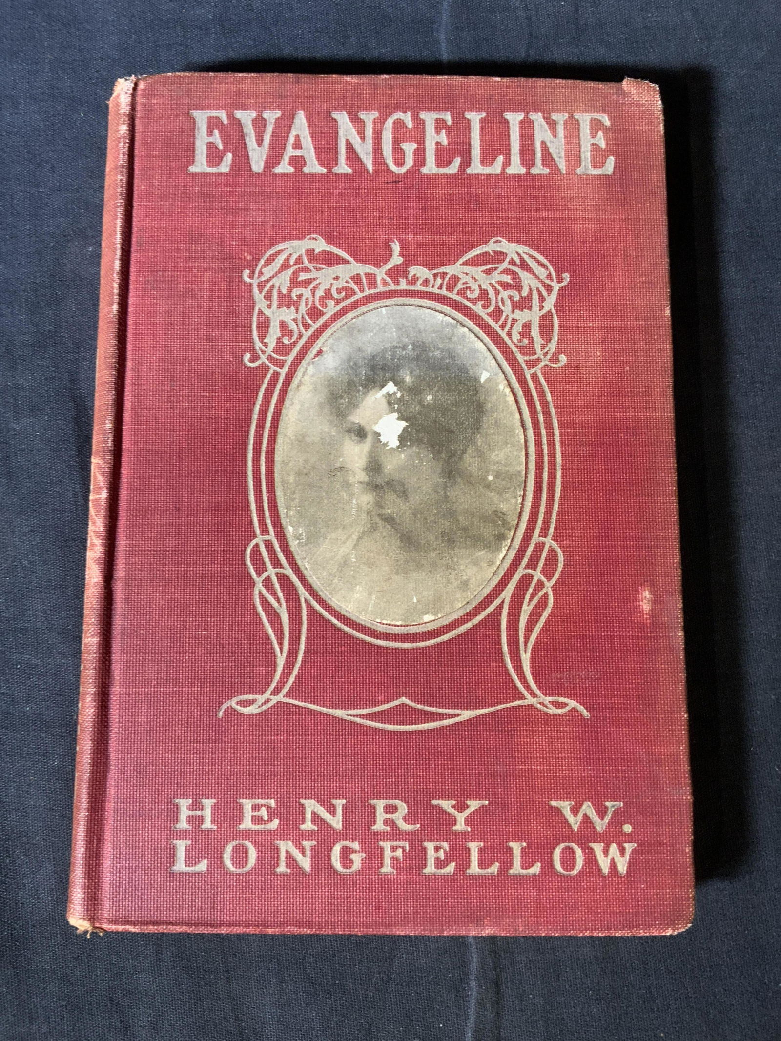 Antique Henry W Longfellow Evangeline Book