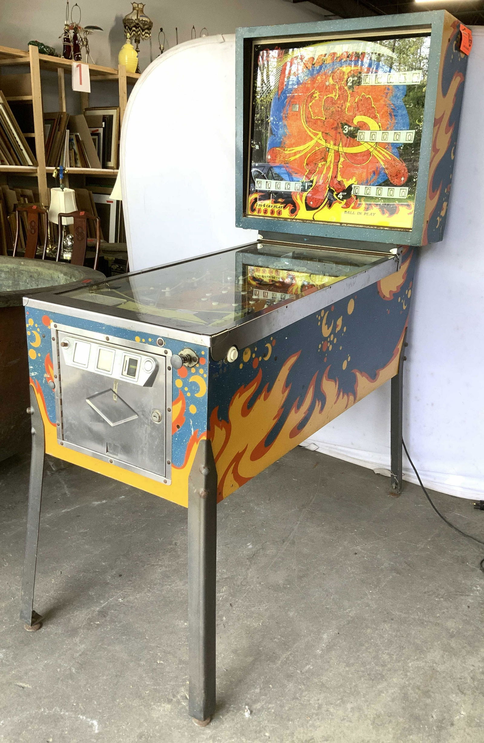 Bally Fireball Vintage Pinball Machine