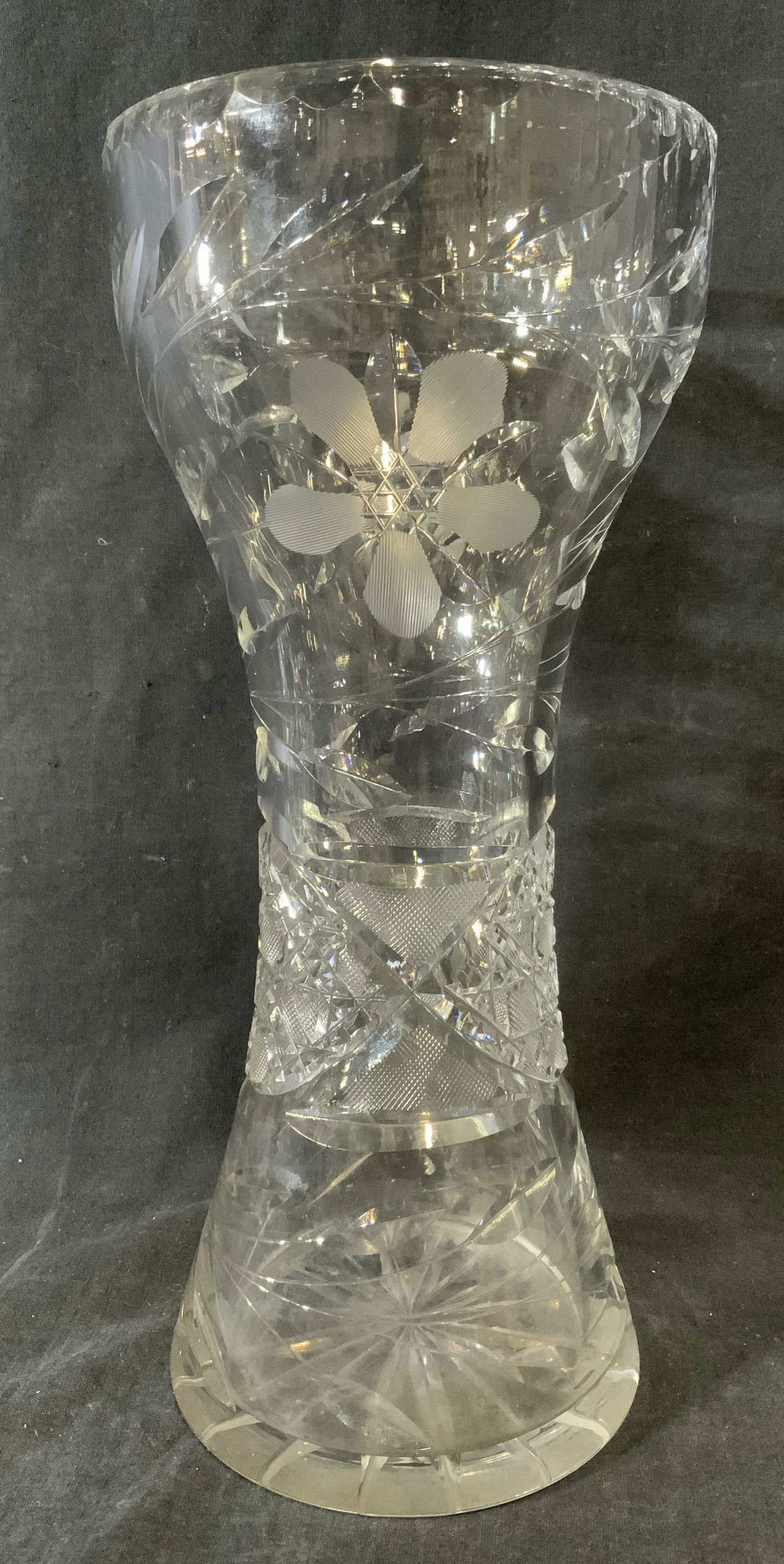 Cut Crystal Vessel