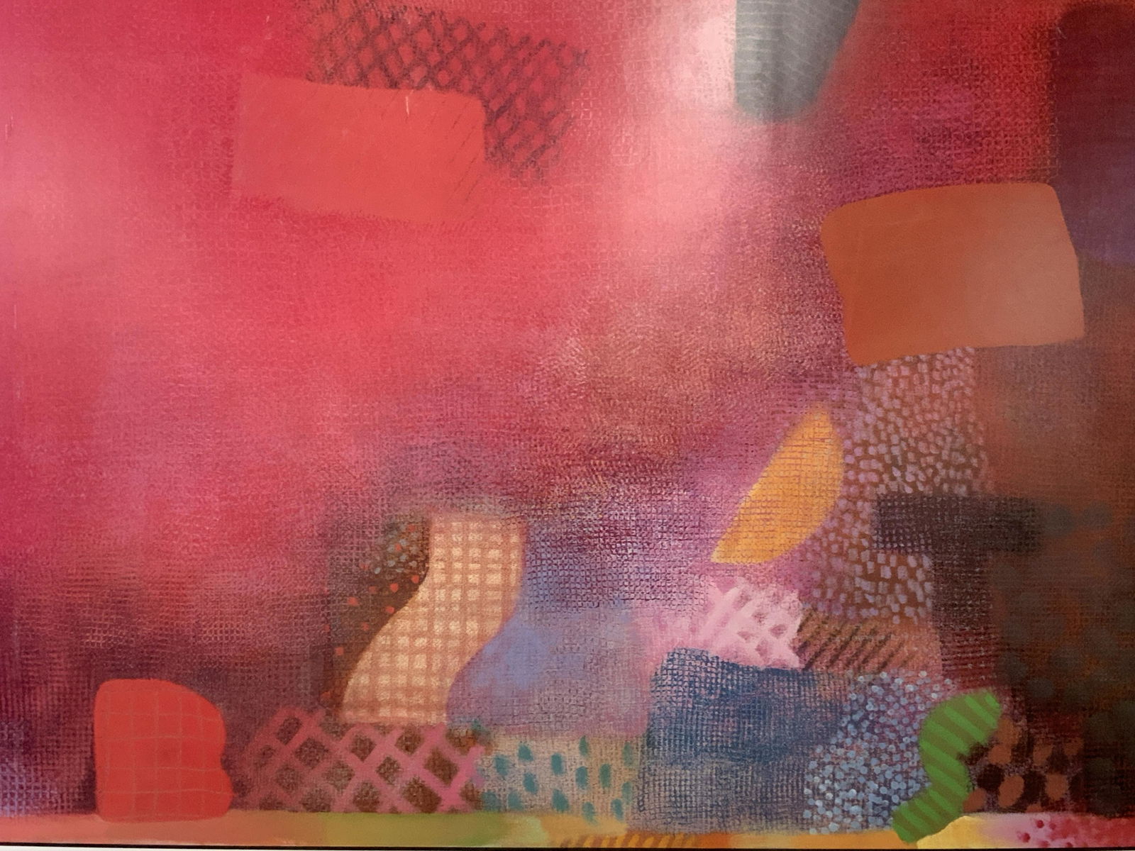 Robert Natkin Gallery Lithographic Poster