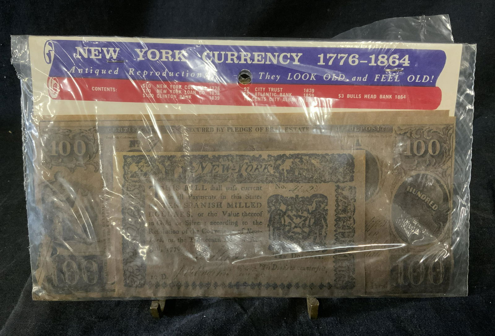 Vintage New York Currency Reproduction