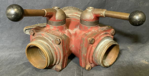 A Brass Fire Hydrant, By Jones