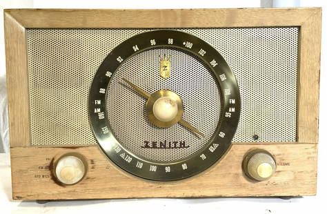 1950 Zenith Tube Radio Model H725