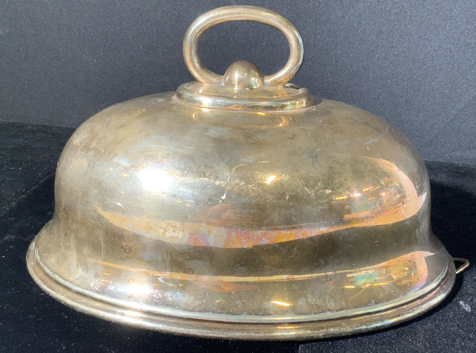 Vintage SHEFFIELD Signed Silver Plate Metal Cloche | Barnebys
