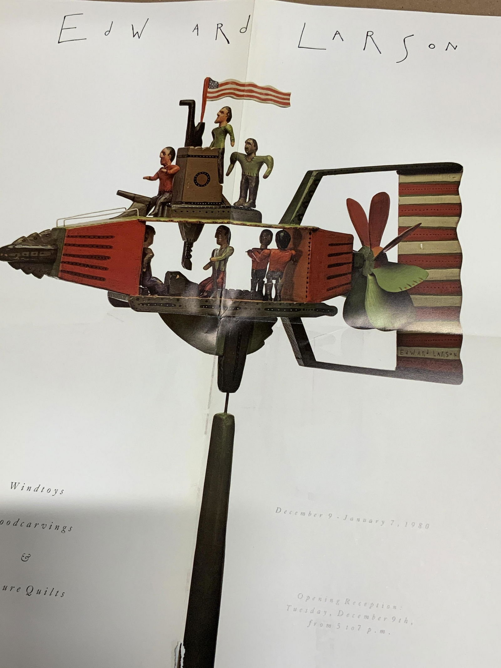 EDWARD LARSON EXHIBITION Poster (#0373) on Jan 19, 2022 | The Benefit ...