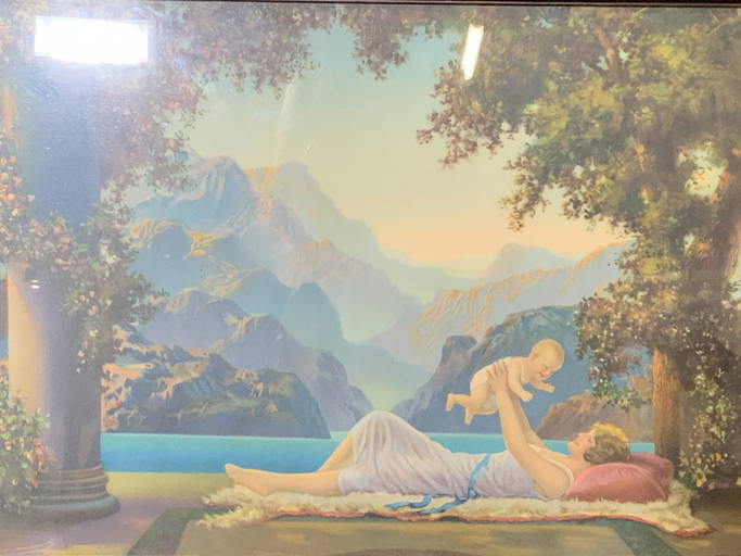 1925 Borin Chicago Loves Paradise Lithograph