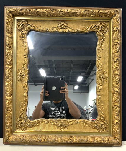 Vintage Ornate Gold Leaf Victorian Style Mirror - Mar 23, 2022 | The ...