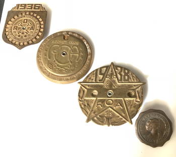 Radio Orphan Annie 1938 Decoder Badge